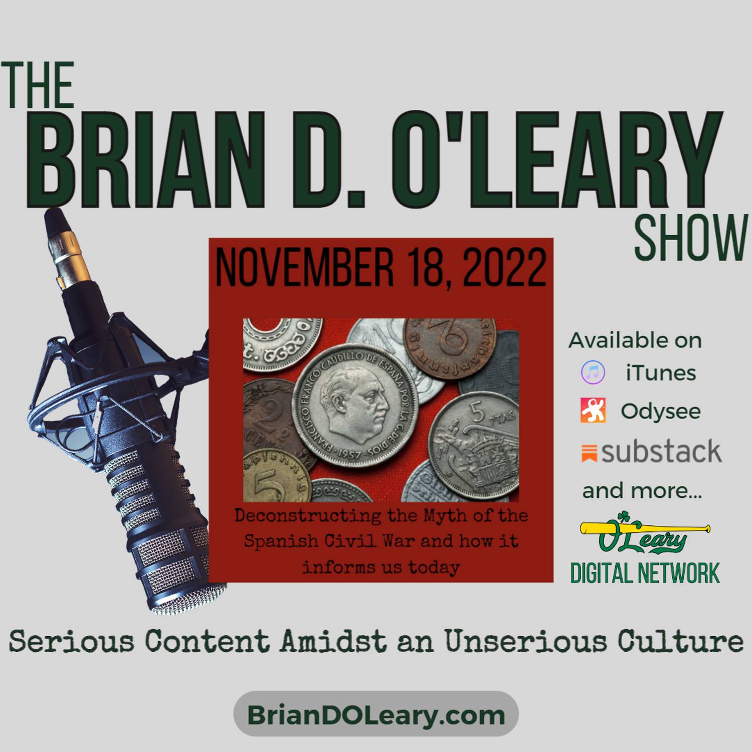 The Brian D. O'Leary Show Podcast - The Brian D. O'Leary Show - November 18, 2022 ...